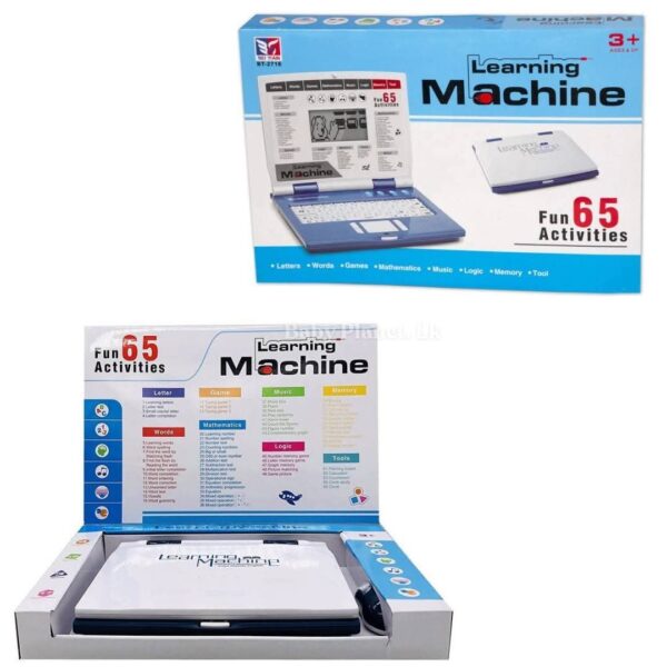 Kids Learning Machine/Laptop with 65 Fun Activities - Baby Planet