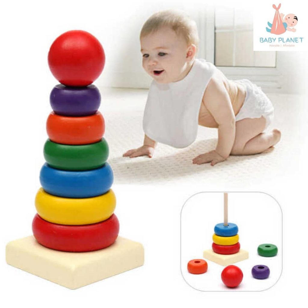 Rainbow Wooden Toy For Baby at Georgia Farber blog