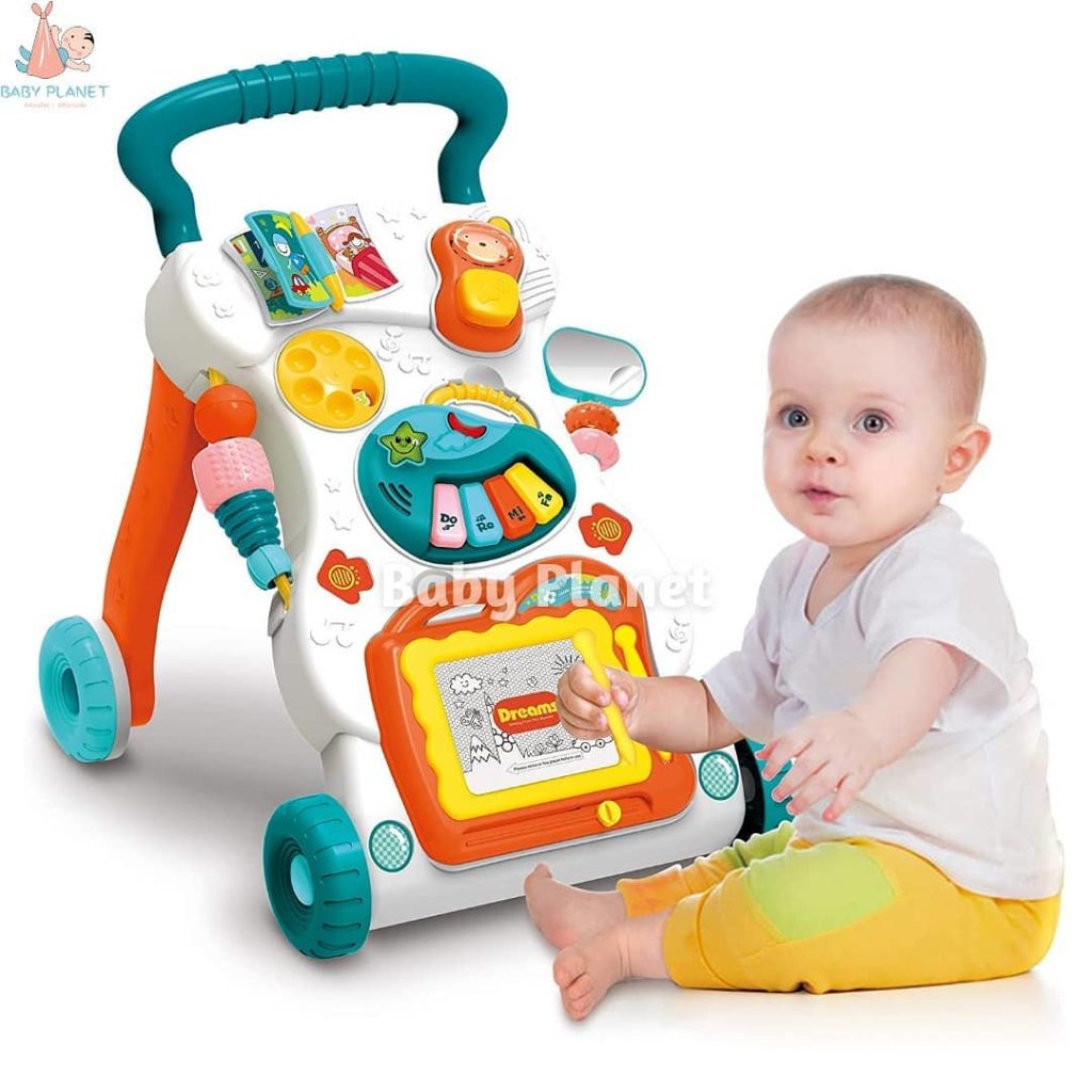 Huanger Multi Functional Music Walker - Baby Planet