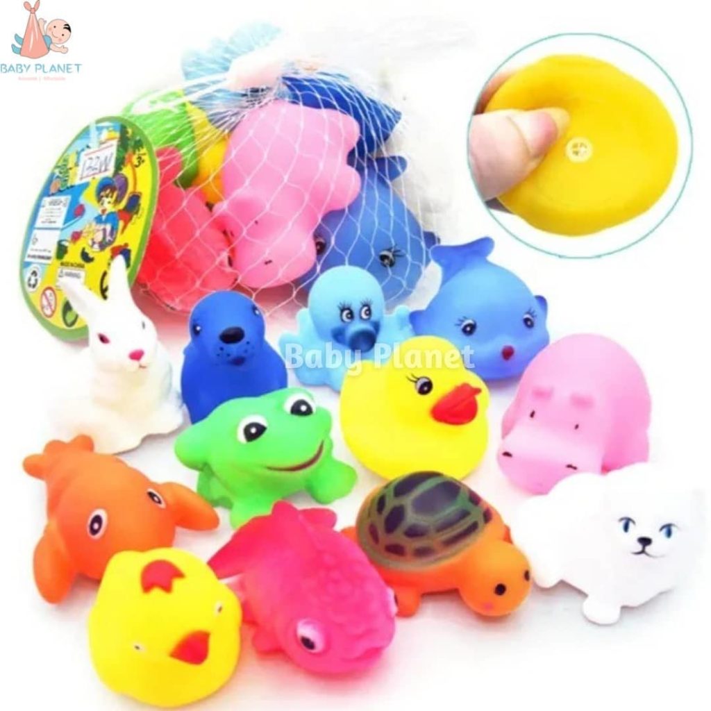 Baby Bath Rubber Toys Pack - Baby Planet