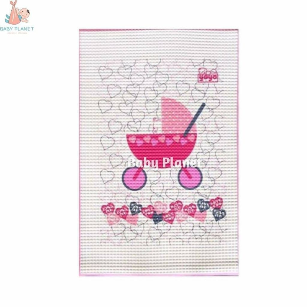 YOYO Brand Imported Printed Air Filled Rubber Cot Sheet – Baby ...