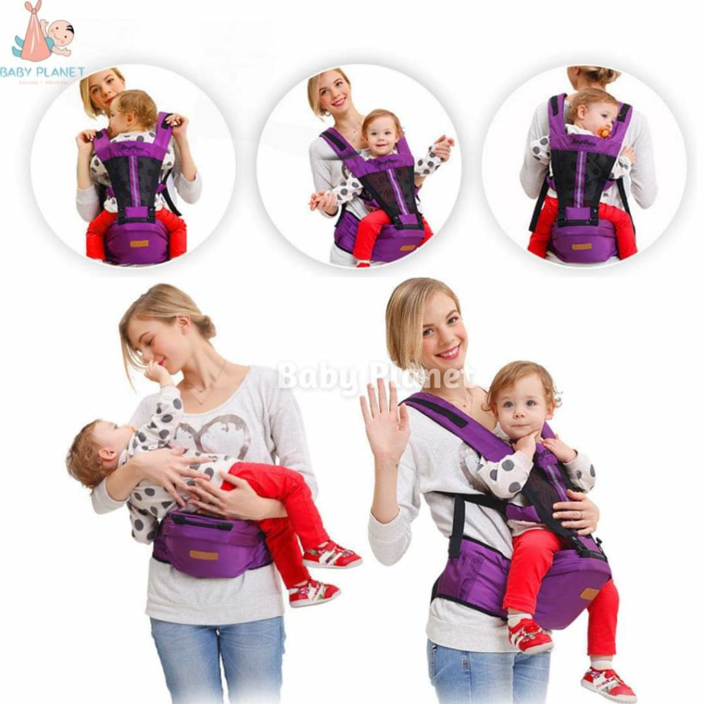 Bestbaby Multi Functional 4 Way Baby Carrier with Hip Seat - Baby Planet