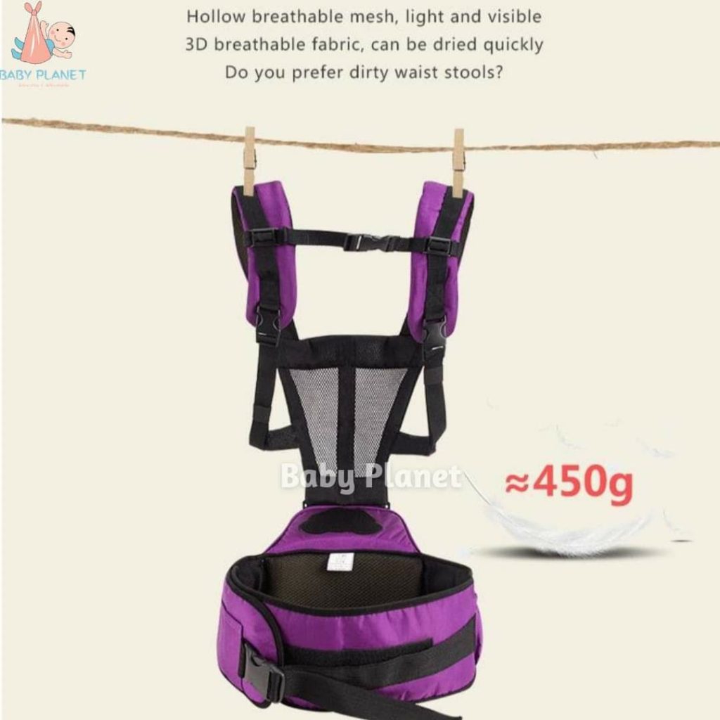 Bestbaby Multi Functional 4 Way Baby Carrier with Hip Seat - Baby Planet