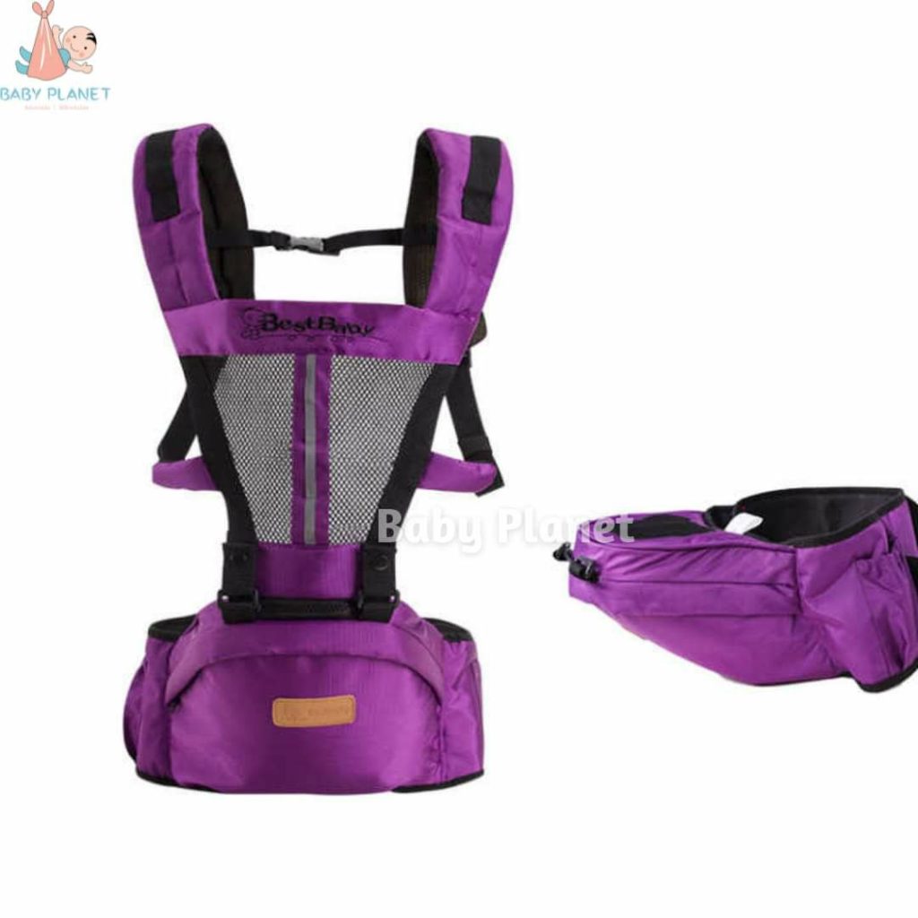 Bestbaby Multi Functional 4 Way Baby Carrier with Hip Seat - Baby Planet