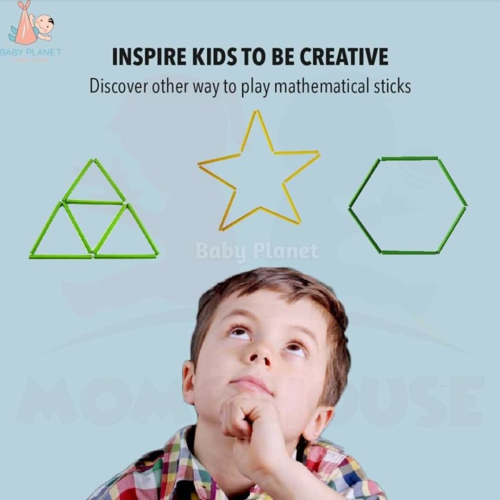 Mathematical Intelligence Stick Educational Wooden Toy - Baby Planet