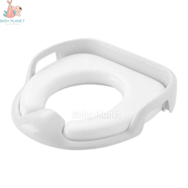 Soft Cushioned Baby Toilet Potty Seat With Handle – Plain Colours ...