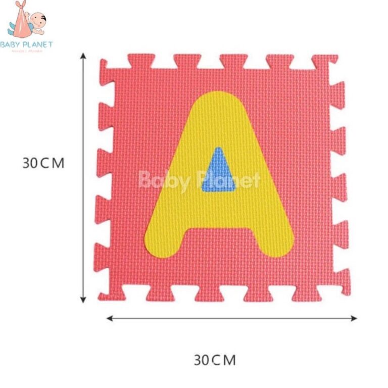 Colourful EVA Foam Puzzle Play Mats 10 in 1 Pack - Baby Planet