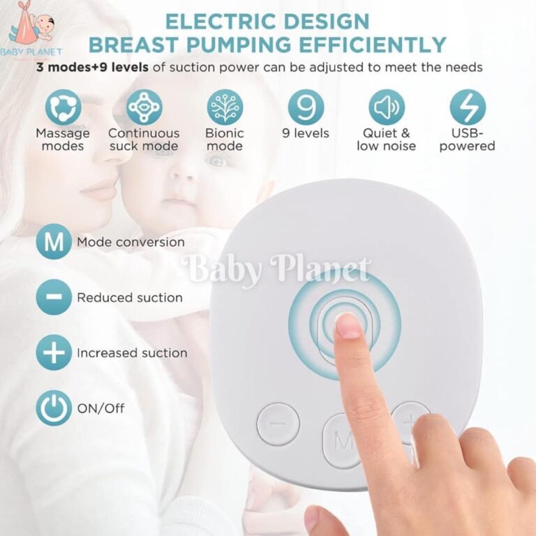 Portable Anti-Overflow Double Electric Breast Pump - Baby Planet