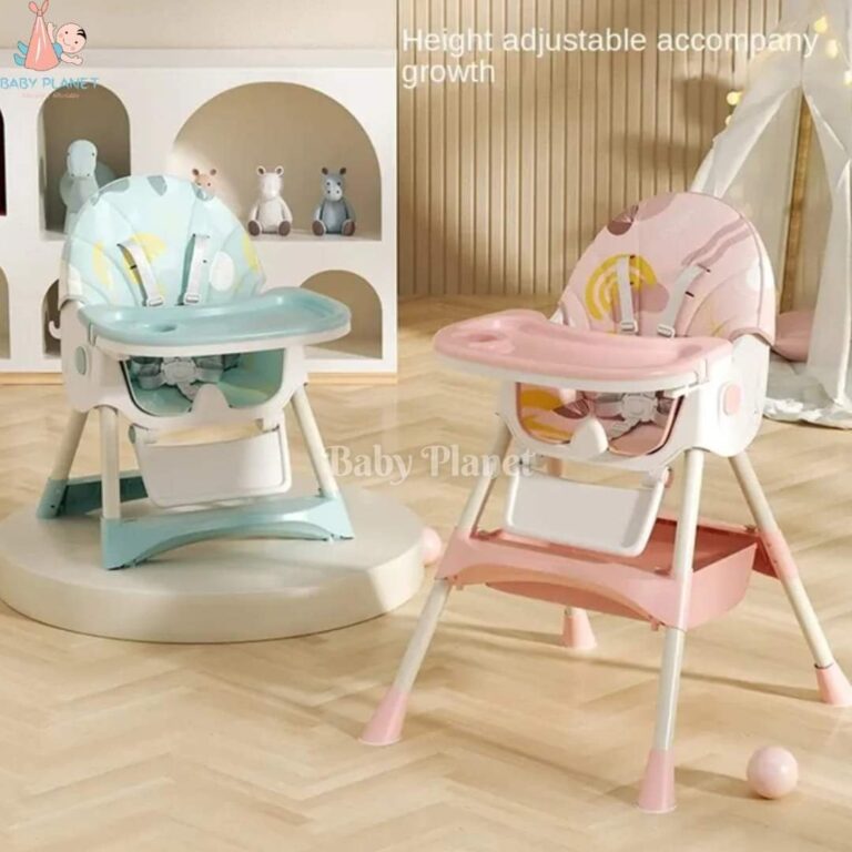 Kidilo Brand 6 in 1 Multi-Functional Reclinable Baby Feeding Chair With ...