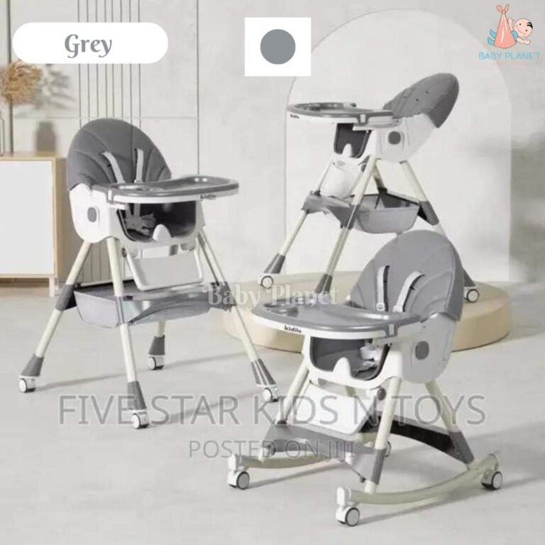 Kidilo Brand 6 in 1 Multi-Functional Reclinable Baby Feeding Chair With Rocking Mode - Baby Planet