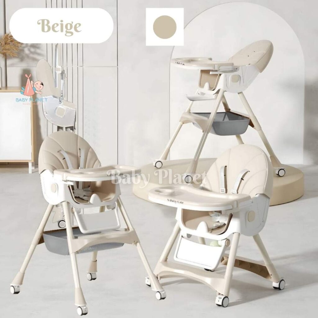 Kidilo Brand 6 in 1 Multi-Functional Reclinable Baby Feeding Chair With Rocking Mode - Baby Planet