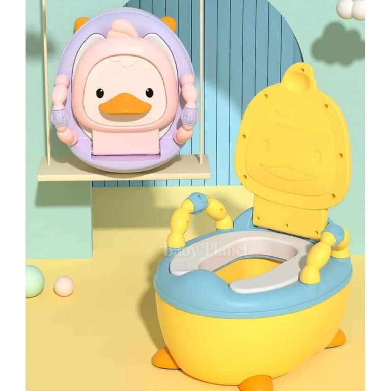 Cute Duck Design Baby Potty with Handles - Baby Planet