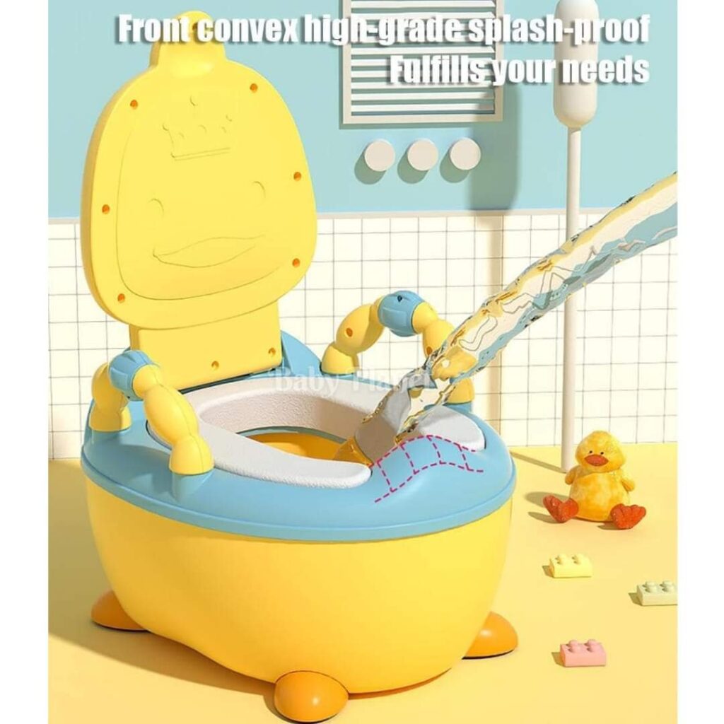 Cute Duck Design Baby Potty with Handles - Baby Planet