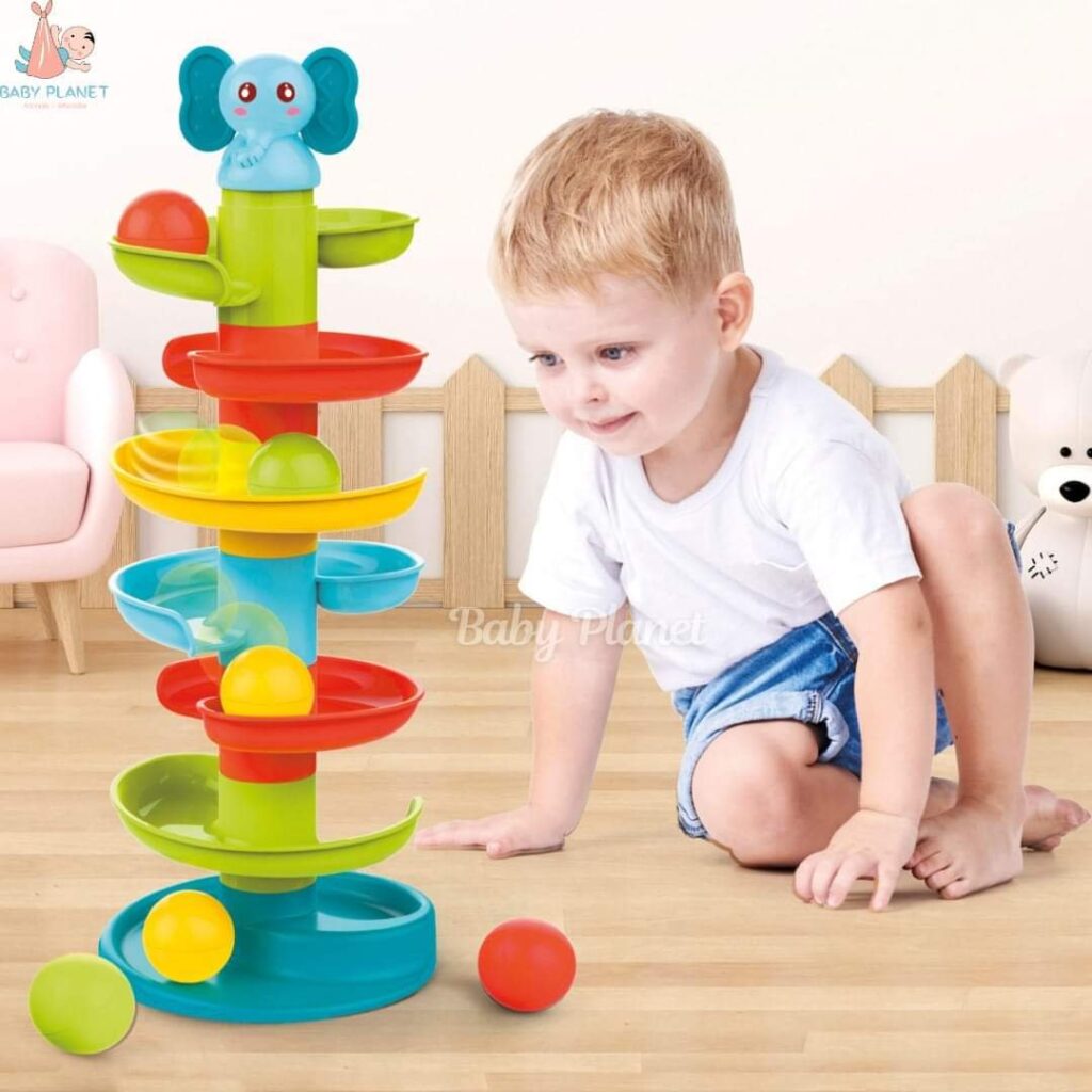 Huanger Seven Layer Large Roll Ball Fun Interactive toy - Baby Planet