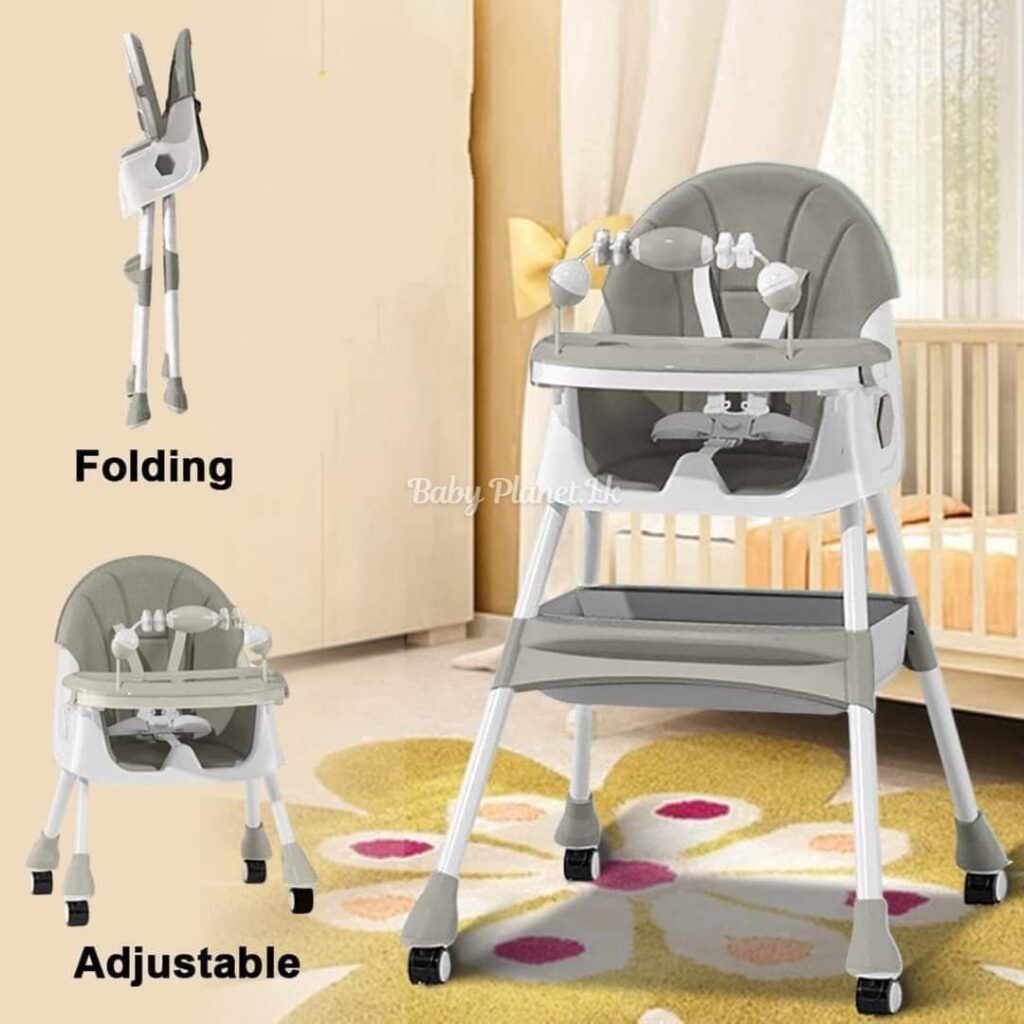 Convertible and Foldable Baby feeding Chair / High Chair with Universal ...