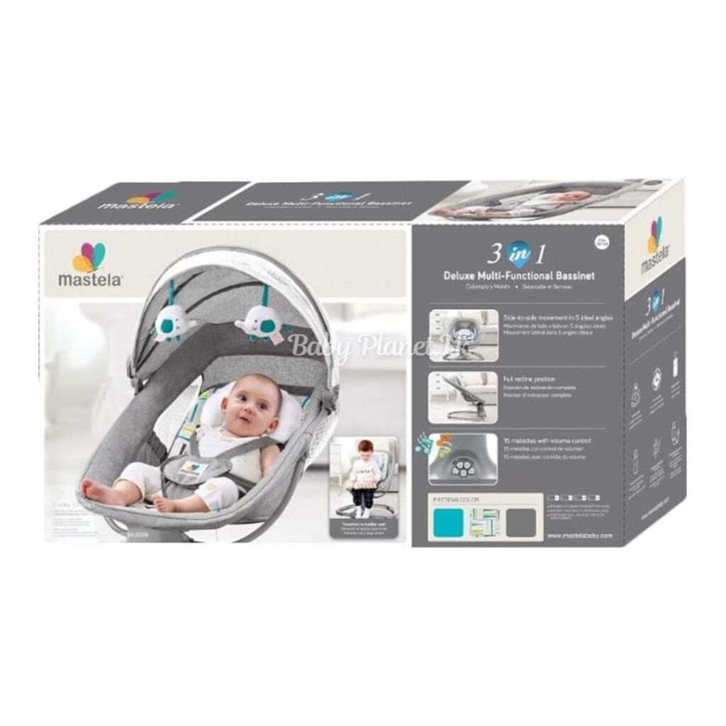 Mastela Brand 3 in 1 Electric Baby swing with Remote Control - Baby Planet