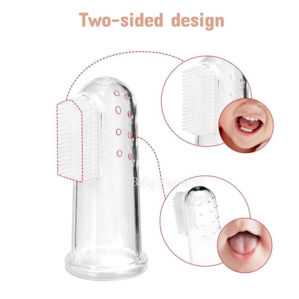 Baby Soft Silicone Finger Toothbrush with Case - Baby Planet